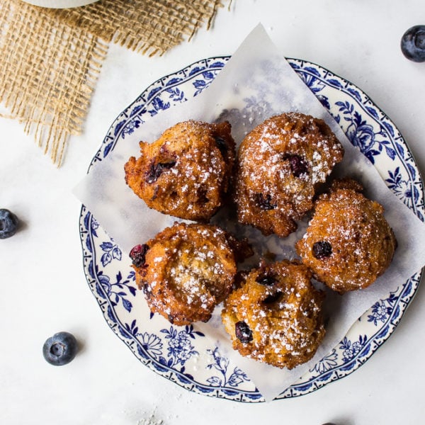 Blueberry Fritters - The Beach House Kitchen