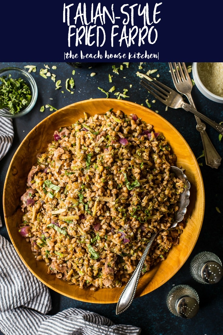 Italian-Style Fried Farro - The Beach House Kitchen