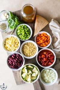 Summer Minestrone Soup - The Beach House Kitchen