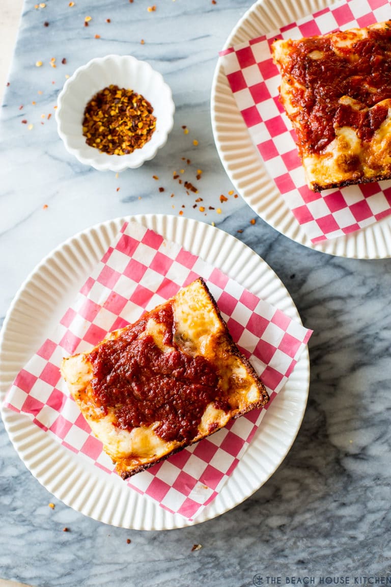 Detroit-Style Pizza - The Beach House Kitchen
