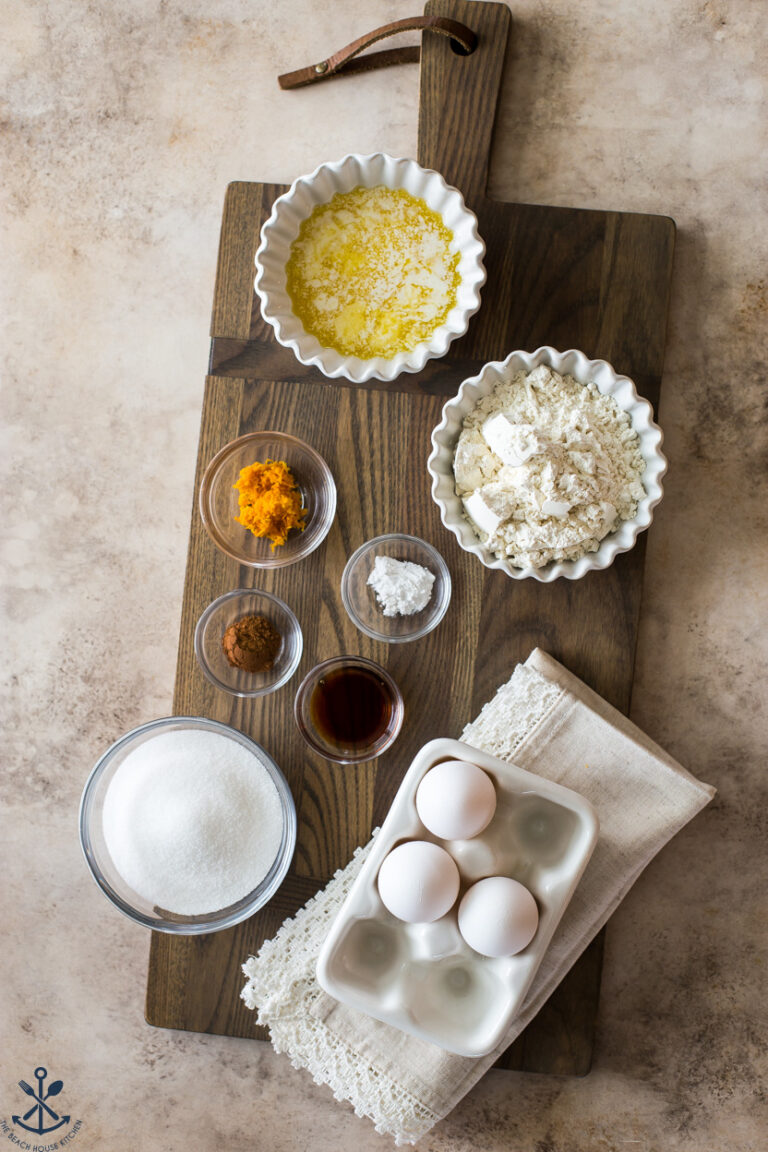 Cinnamon Orange Madeleines - The Beach House Kitchen