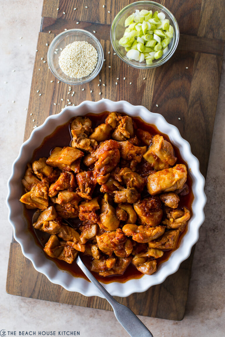 Stir-Fried Gochujang Chicken - The Beach House Kitchen
