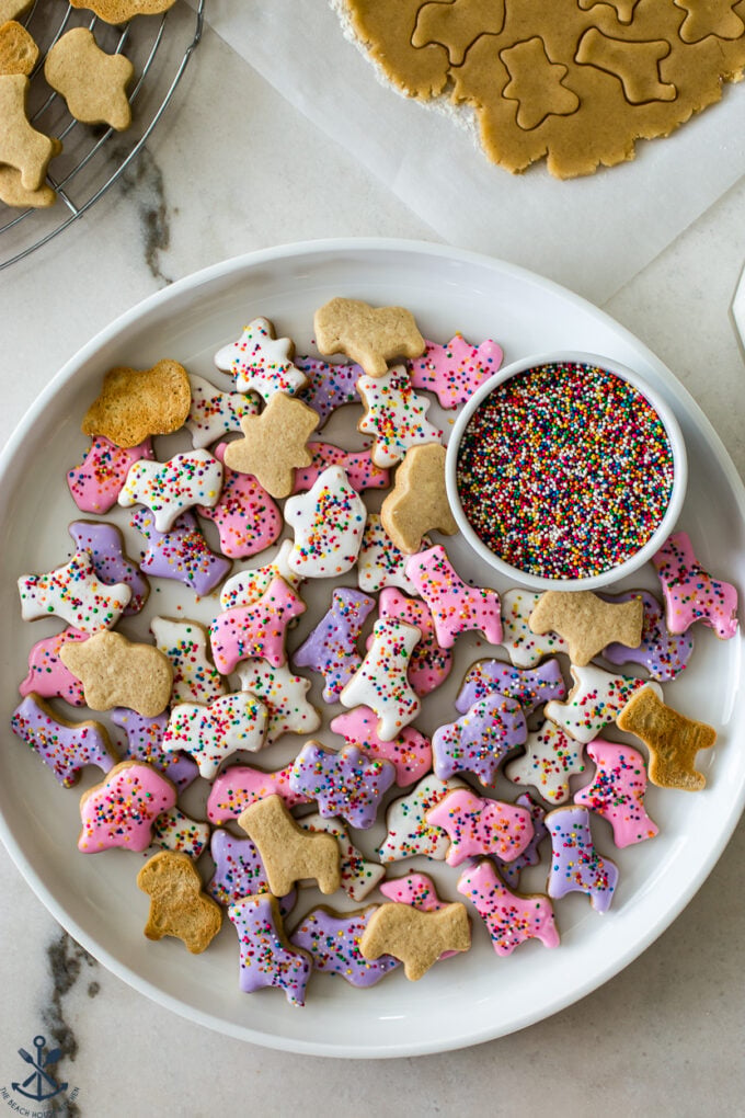 Homemade Animal Cookies - The Beach House Kitchen