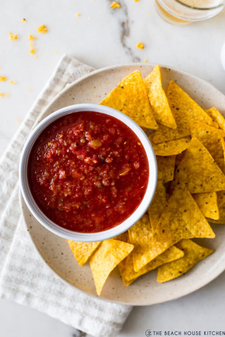 Restaurant Style Salsa - The Beach House Kitchen
