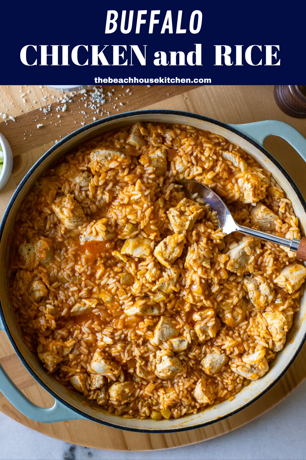 Buffalo Chicken and Rice - The Beach House Kitchen